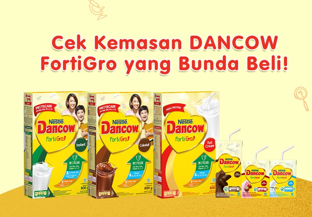 Baca Label Kemasan DANCOW FortiGro dengan Teliti Sebelum Membeli!